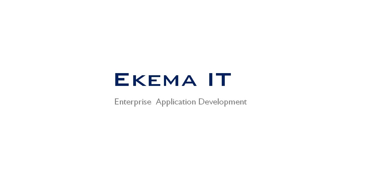 Ekema IT - Enterprise Application Development
